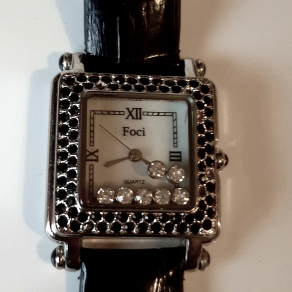 Foci | Accessories | Foci Quartz Rectangle Watch Mop Dial W Bezel Woman ...